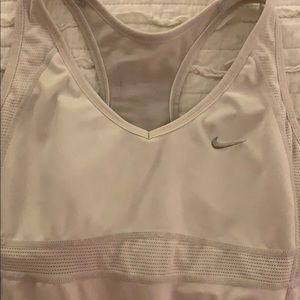 Nike | Tops | White Nike Dri Fit Workout Top | Poshmark